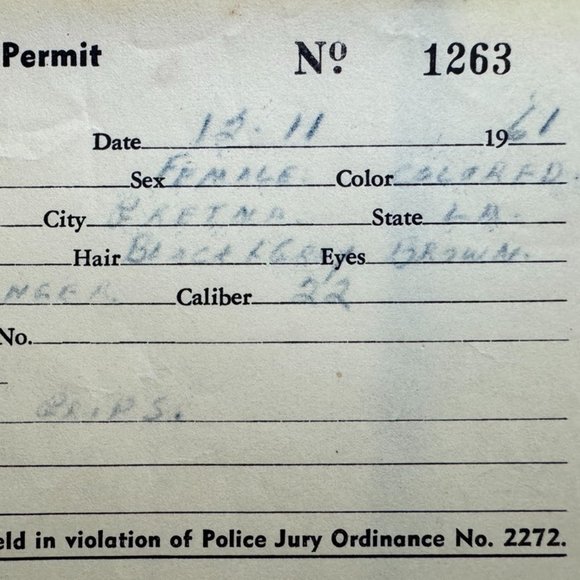 Accents | Vintage Gun Store Ledger Gretna Gun Works 195s1960s W 1 Id ...